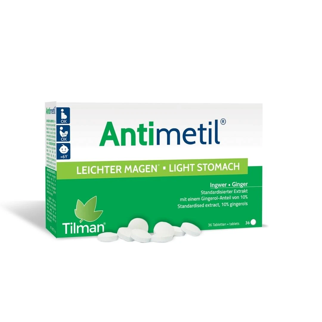 TILMAN Tablete protiv mučnine Antimetil A36 | Online prodaja | Ananas