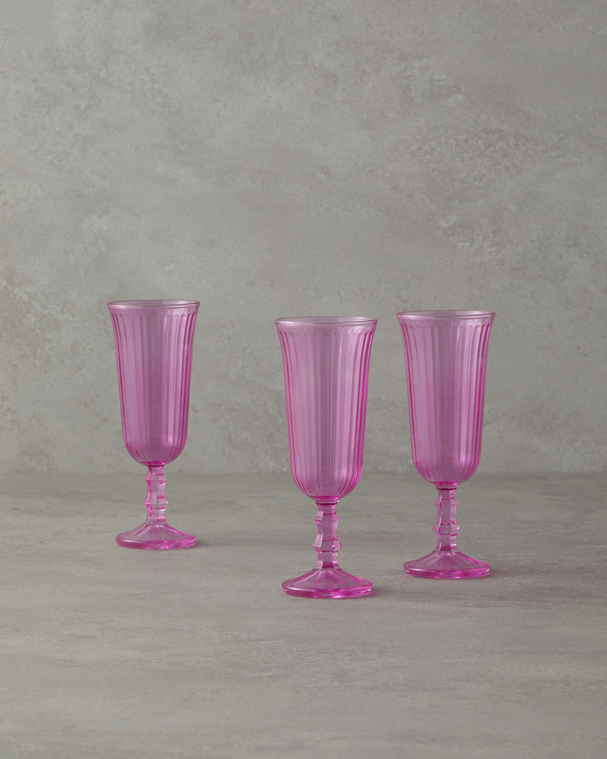Carnival staklene čaše 3 komada 240 ml, Roze | Online prodaja | Ananas BiH