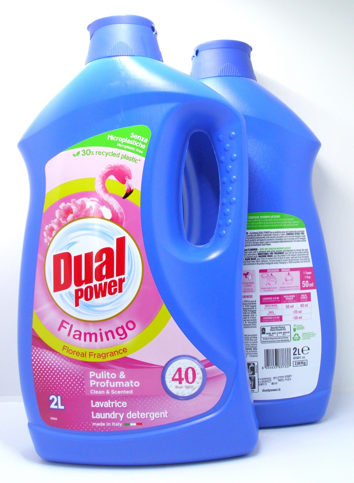 DUAL POWER tečni deterdžent 2l-FLAMINGO | Online prodaja | Ananas