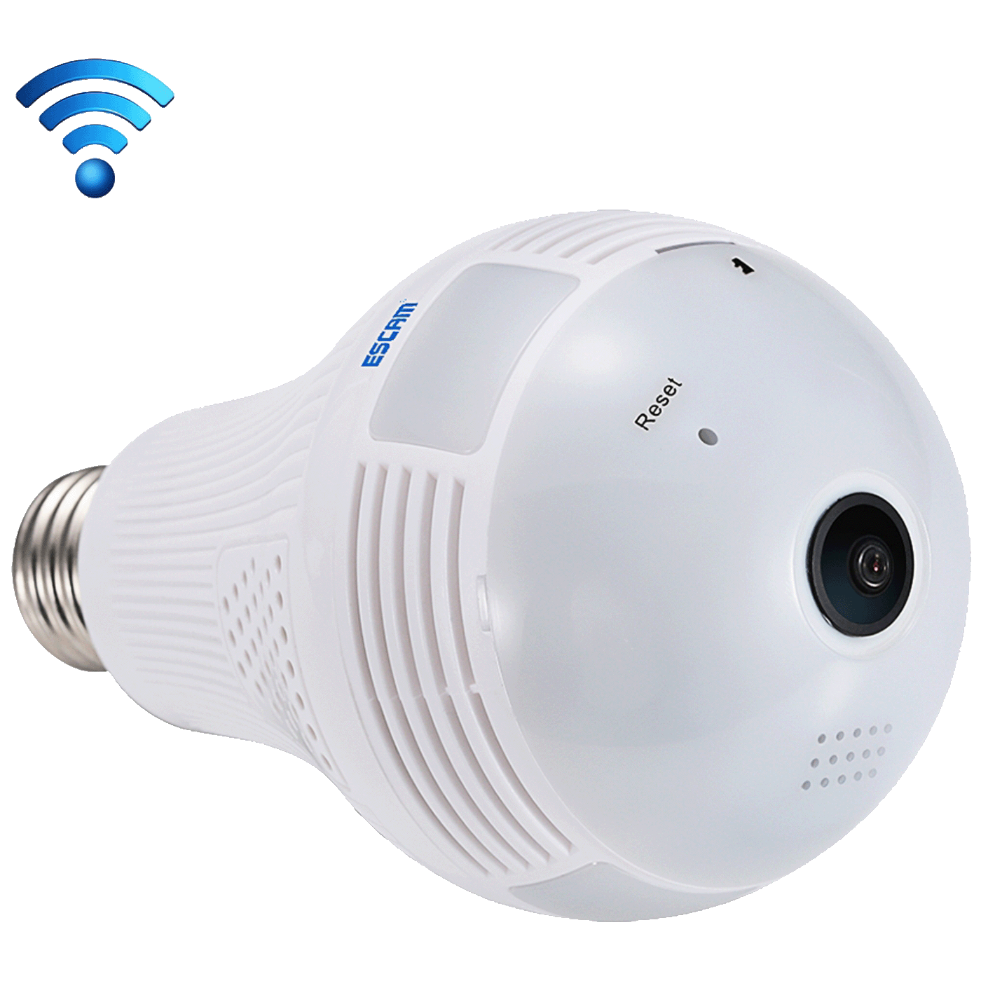 Escam Kamera za video nadzor, detektor pokreta, 1.3Mpixel,E27,WiFi - QP136, Bijela | Online ...