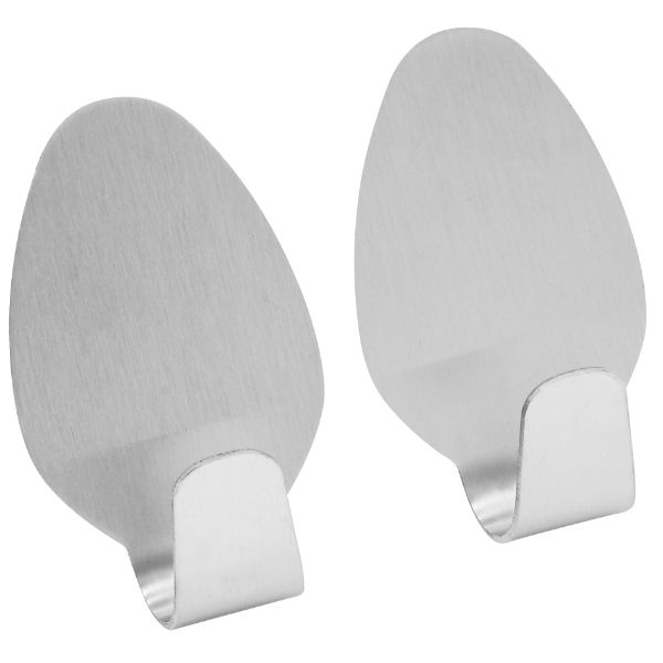 FACKELMANN Kukice 2/1 3cm samoljepljive inox ovalne | Online prodaja ...