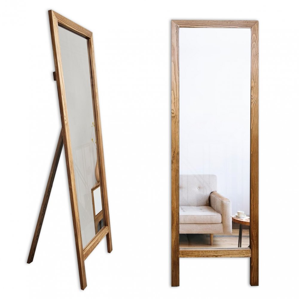 Hanah Home Podno ogledalo Cheval Wood, Hrast | Online prodaja | Ananas