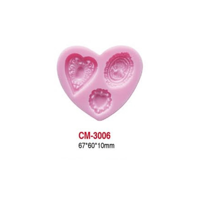 Hani International Kalup, Silikonski, 67x60x10mm, Roze | Online prodaja ...