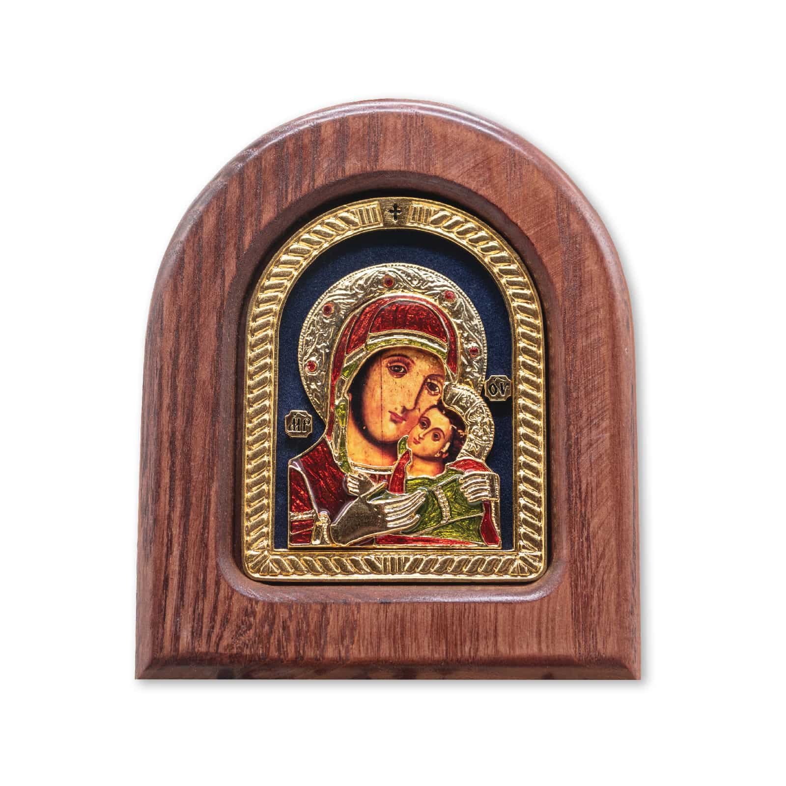 Ikona u drvetu Presveta Bogorodica Kurska Tumanska, 98x22x118mm ...
