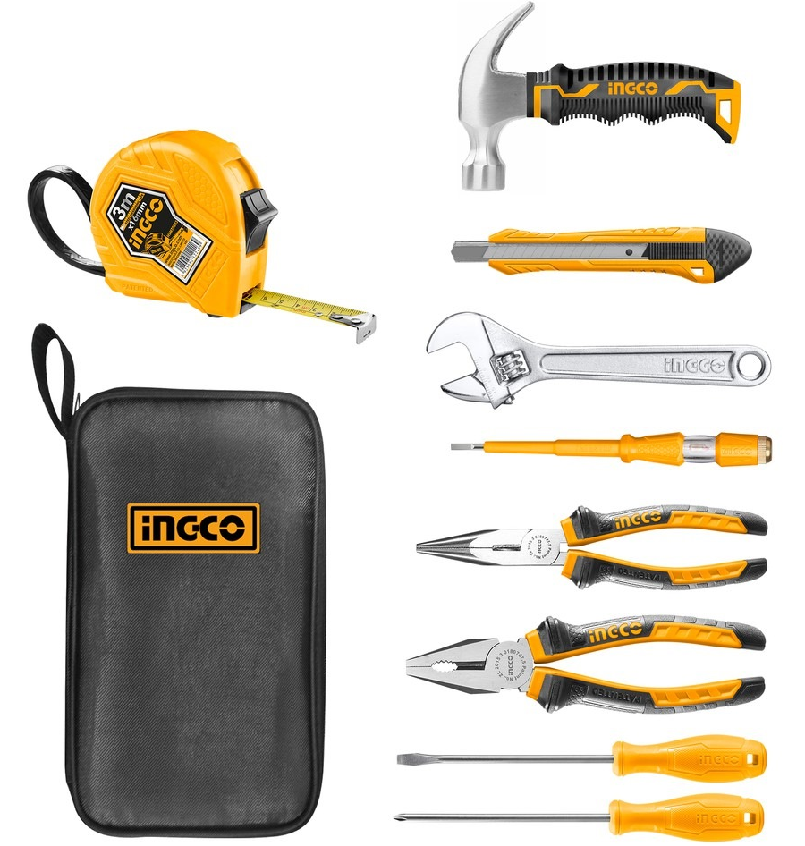 INGCO HKTH10809 Set ručnog alata u torbi, 9 komada | Online prodaja ...