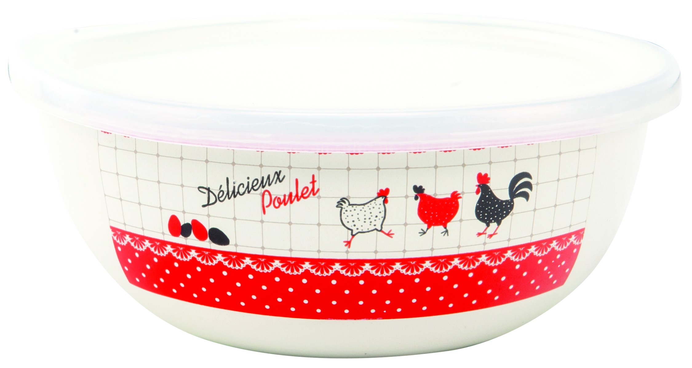 INTEROS Emajlirana posuda za odlaganje 16 cm 1l 3353 | Online prodaja | Ananas