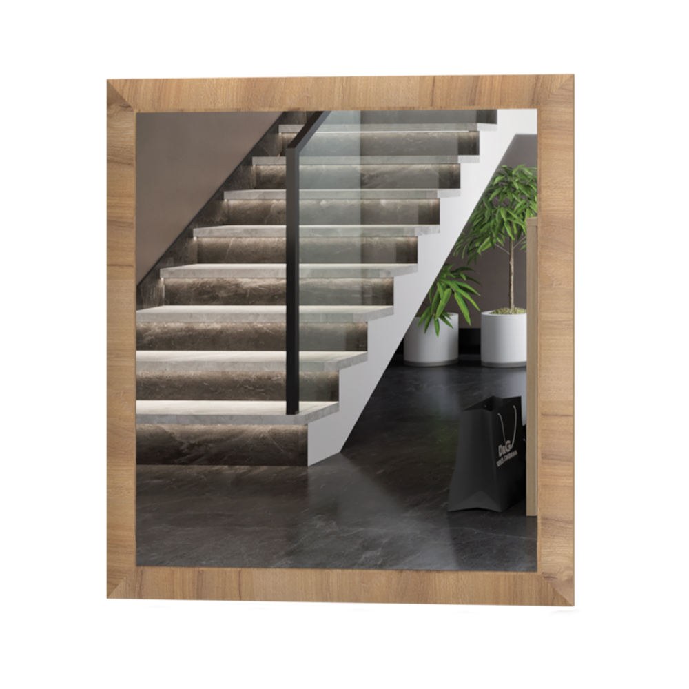 JELA OGLEDALO GALA-OG - kolekcija Gala - Pacifik orah MDF - 70x76x2 cm ...