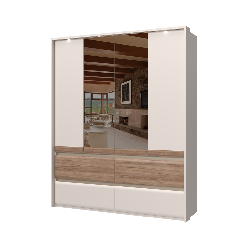 JELA PLAKAR P44-2OG/IC - kolekcija Invictus - Kašmir mat lak/Tobacco ...