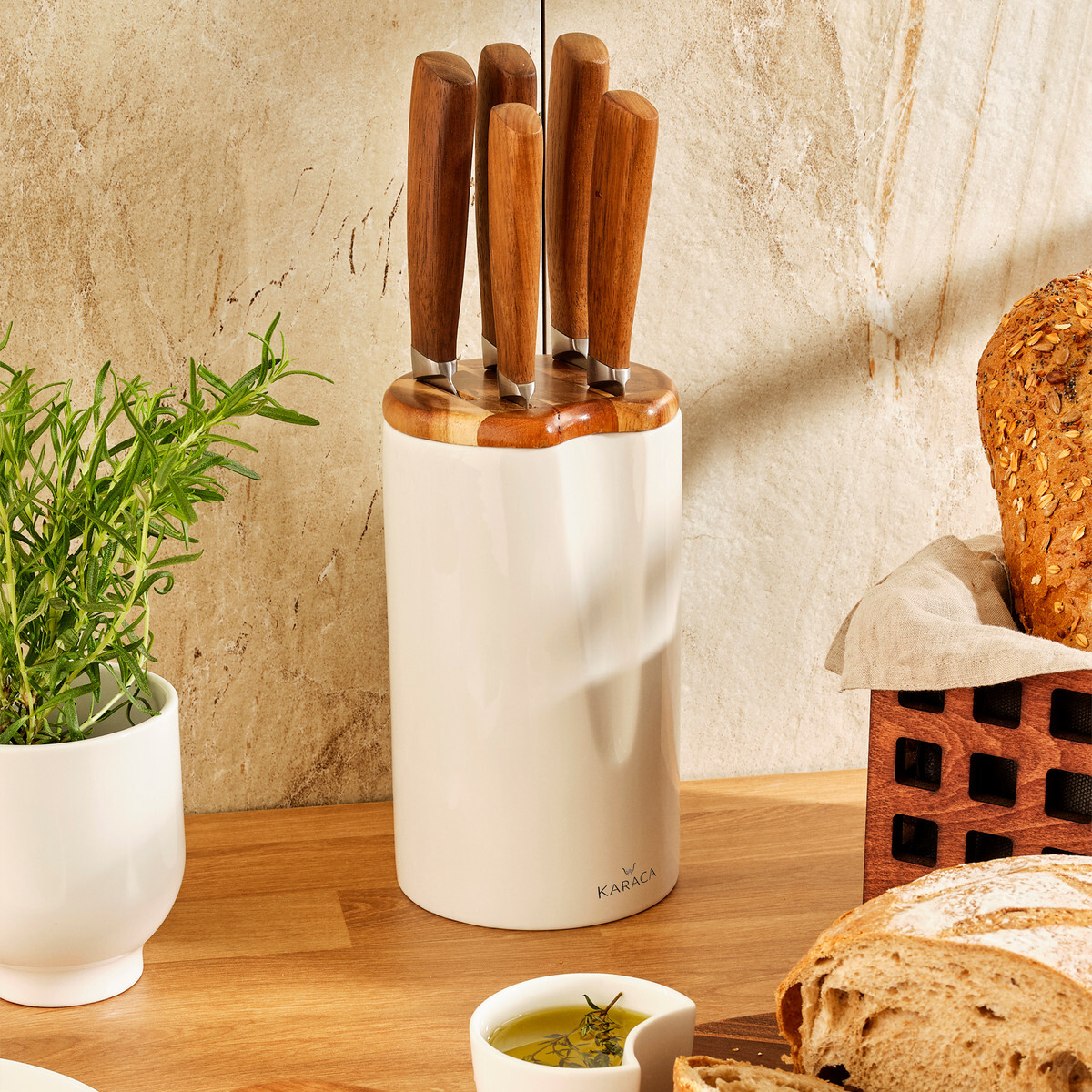 KARACA Сет ножеви серамик 6 пар. | Најголема онлајн продавница во ...