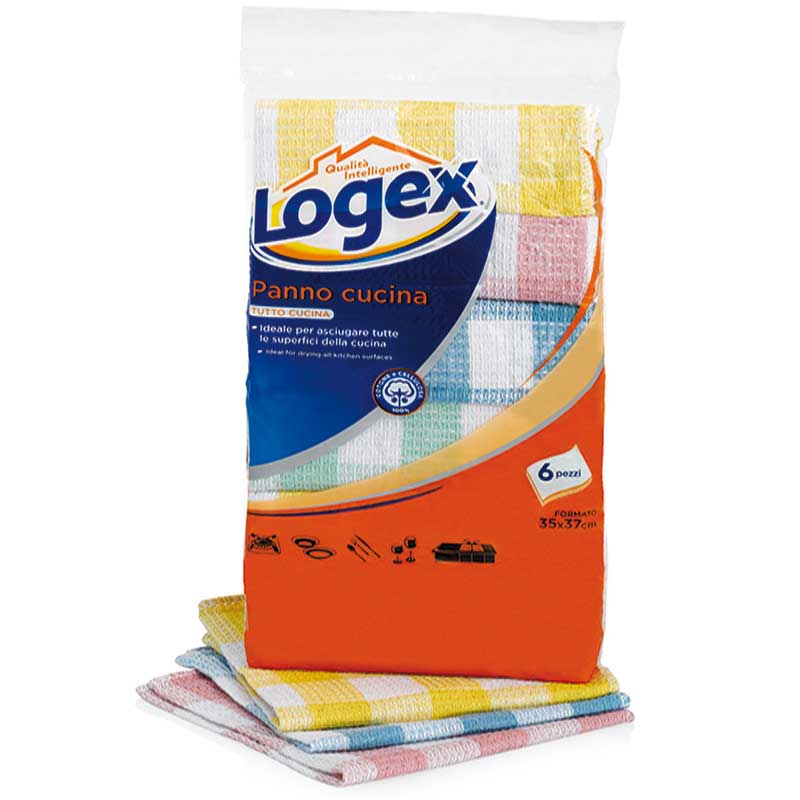 Logex Pamučne kuhinjske krpe 6 komada | Online prodaja | Ananas