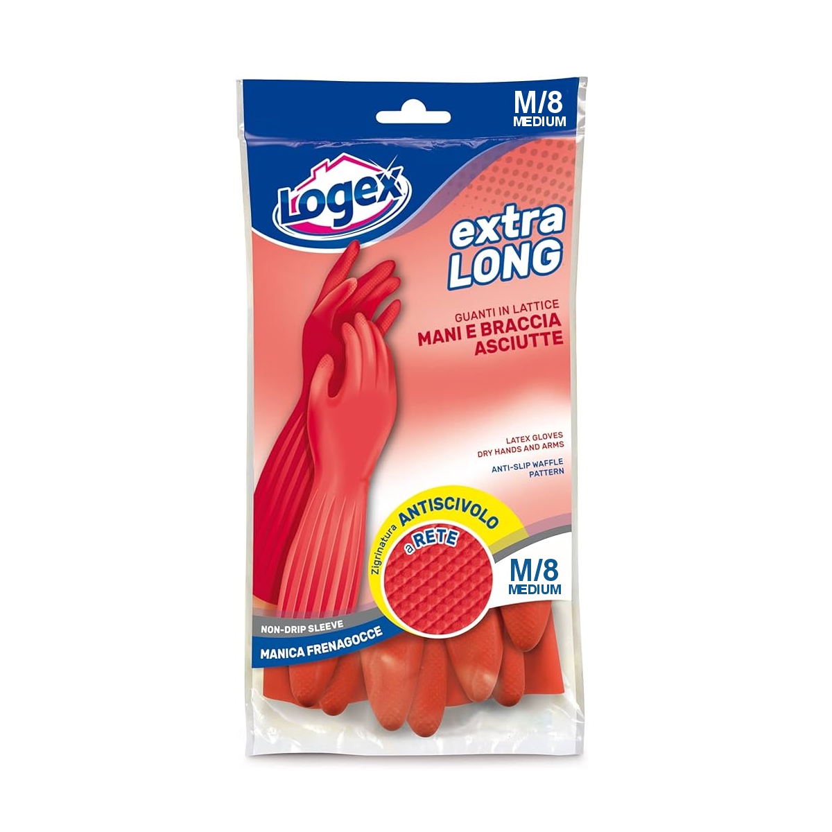 LOGEX Rukavice od prirodnog lateksa Ekstra dugačke | Online prodaja ...