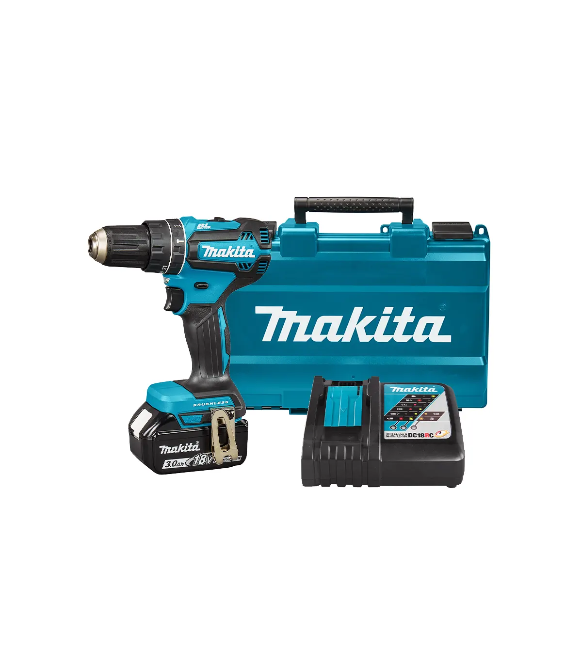 Makita – Akumulatorska udarna bušilica-odvijač DHP485RFE1 | Online ...