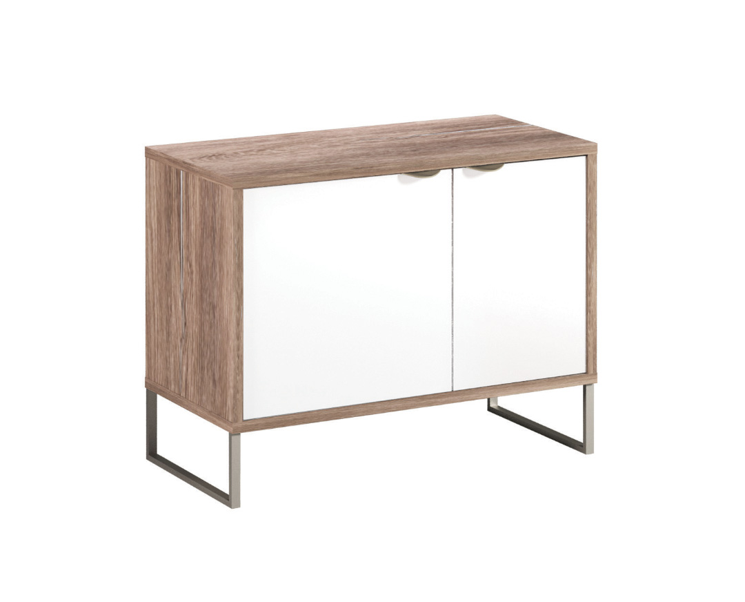 Matis DENVER Komodica za predsoblje, Hrast-bela | Online prodaja | Ananas