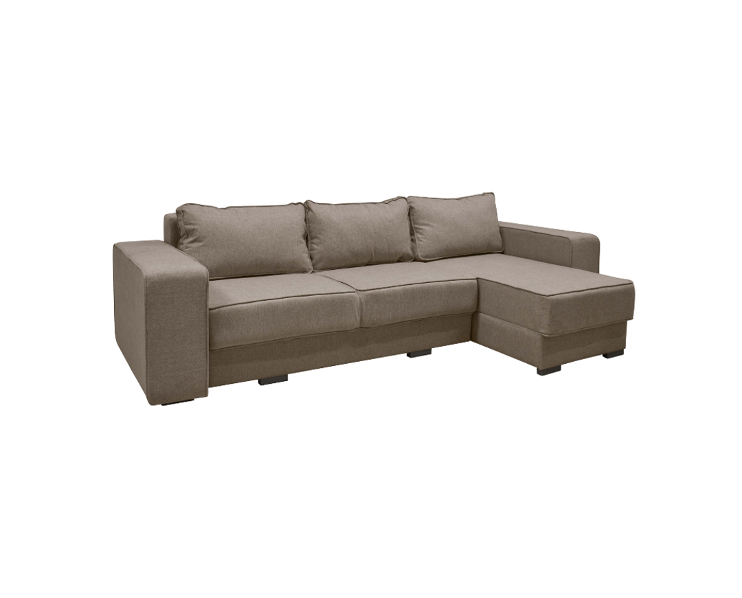 Matis FIDO Ugaona garnitura, Na razvlačenje, Štof, Sand 80 bež | Online ...