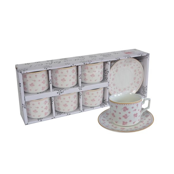 Porcelanski set za kafu 6/1, Bijeli | Online prodaja Porcelanski set za ...