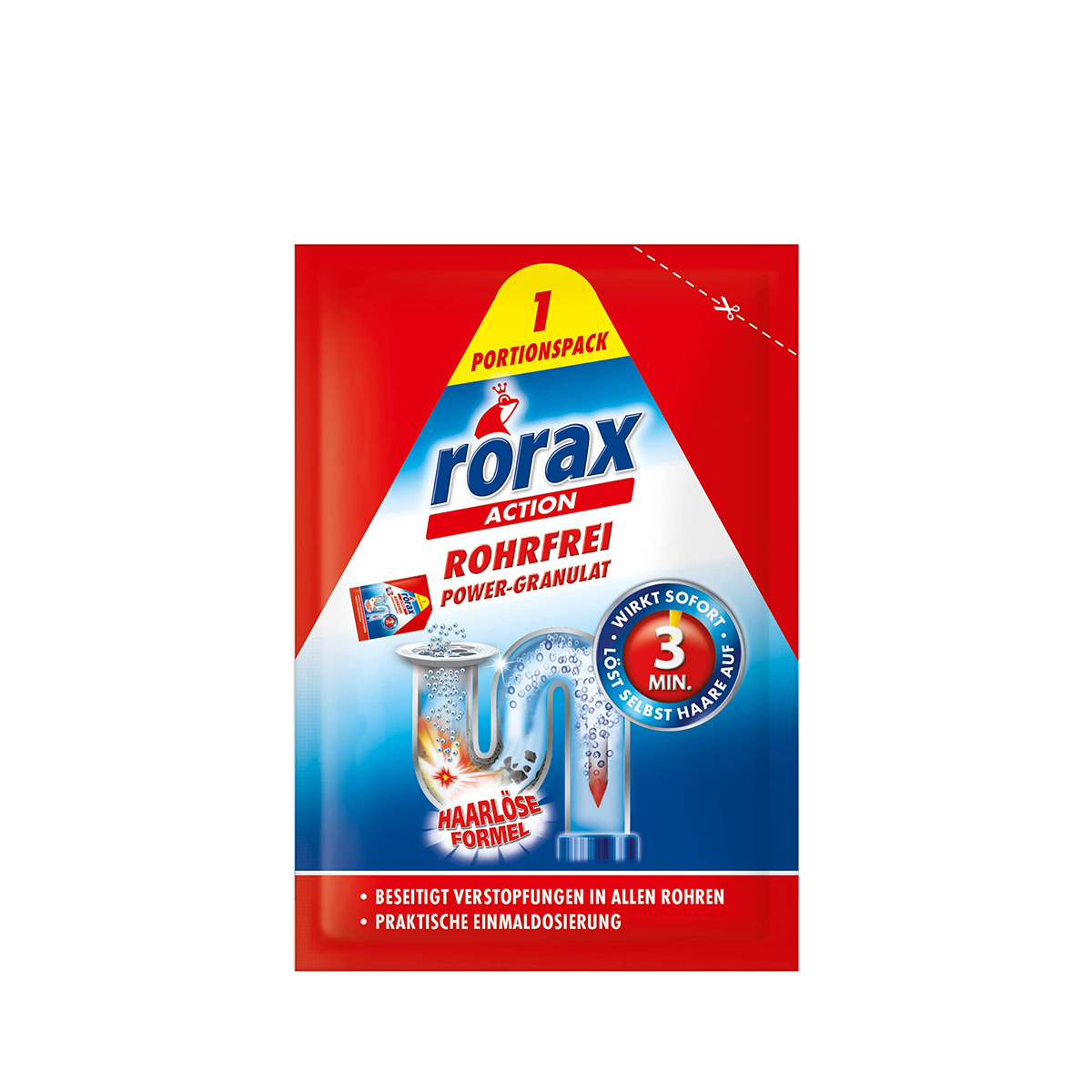 RORAX Čistač odvoda granulat 60g | Online prodaja | Ananas