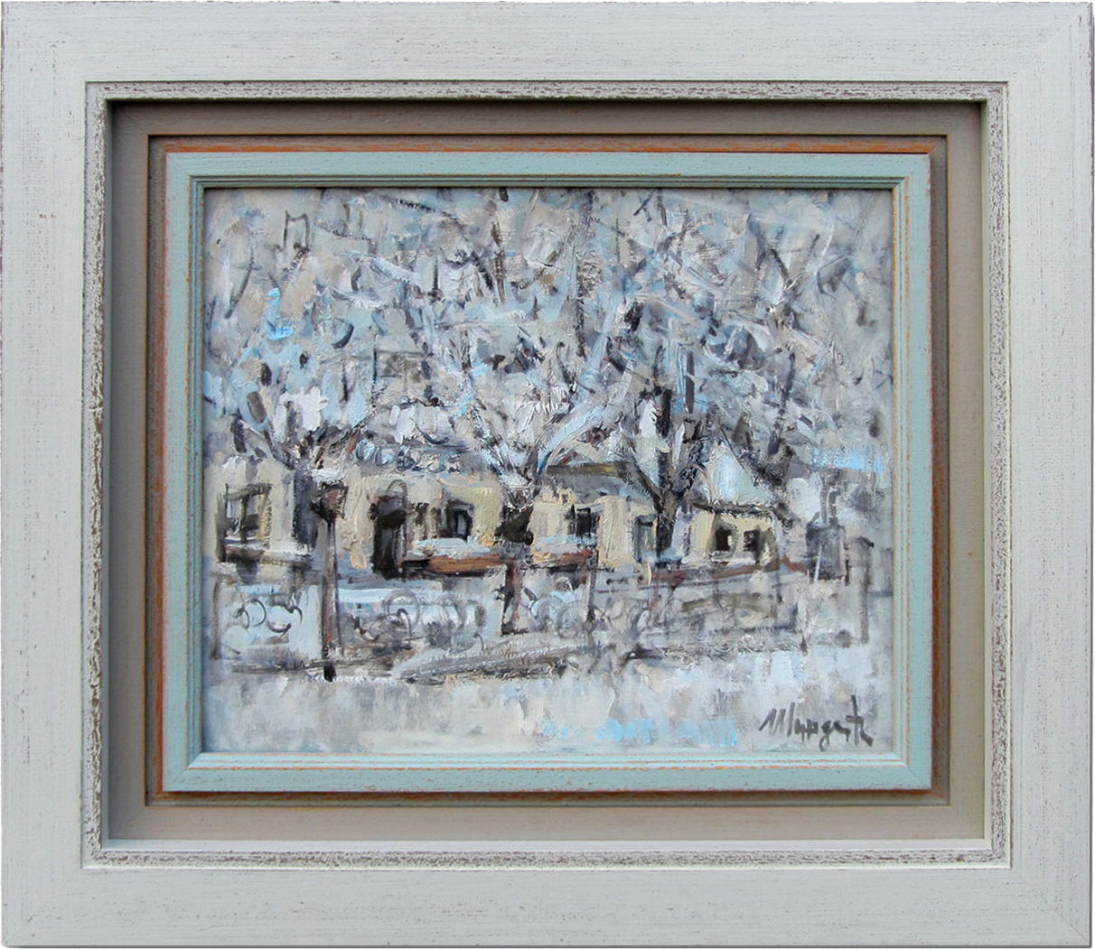 Skadarlija, Ulje na platnu, 30 x 35 cm | Online prodaja | Ananas