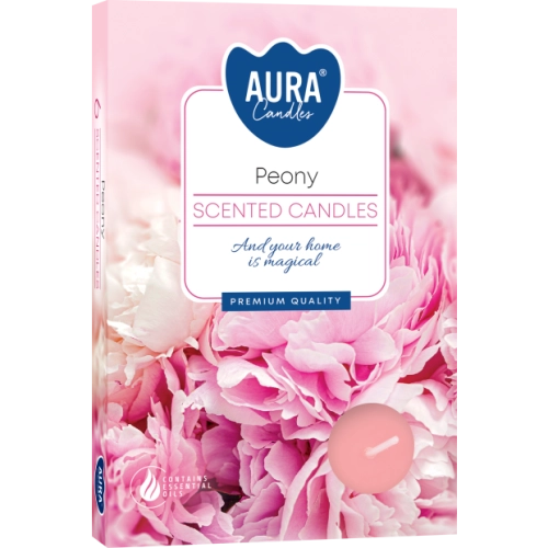 Svijeće mirišljave, 6 komada, Roze | Online prodaja Svijeće mirišljave ...