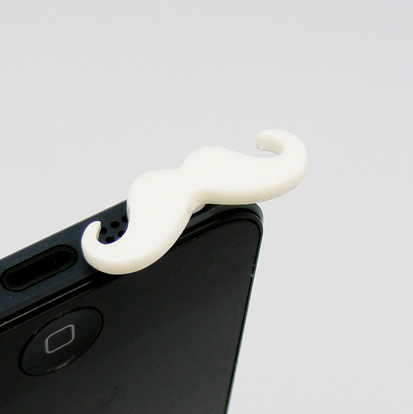 Ukras 3,5mm Brkovi beli | Online prodaja | Ananas