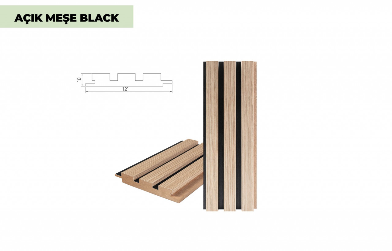 Zidni panel DEKORATIVNE LETVICE 12x280cm ASOS, Smeđa boja | Online ...