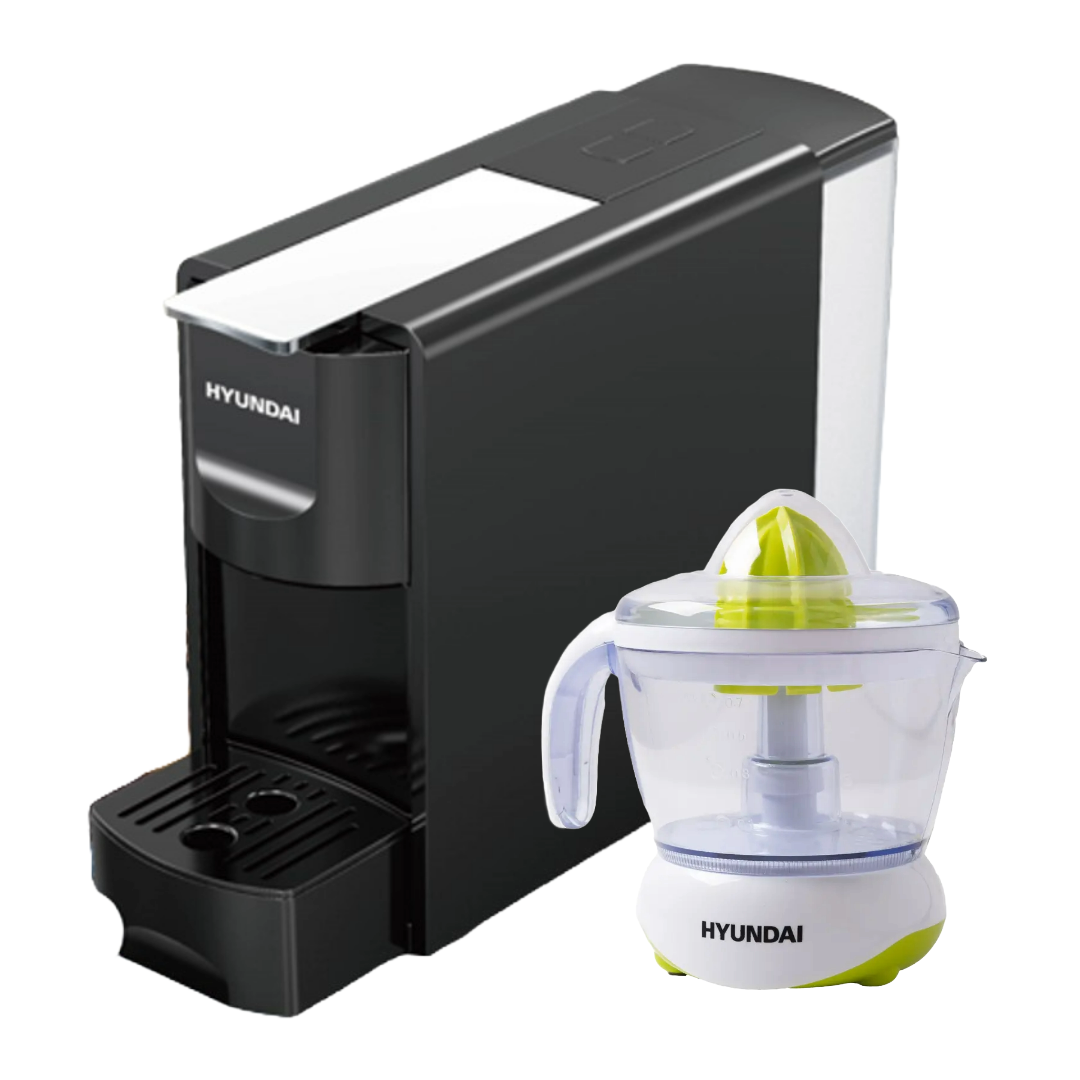 HYUNDAI Aparat za kafu HY-7036 + HYUNDAI Električna cediljka HY-725 | Online prodaja | Ananas