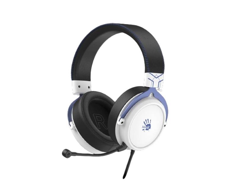 A4 TECH M590i Bloody Virtual 7.1 (Sports Navy) Gaming slušalice belo/plave | Online prodaja | Ananas