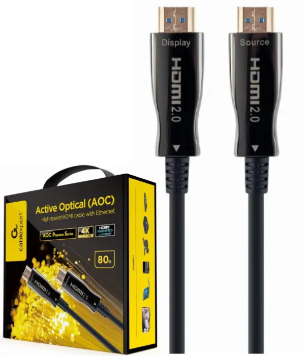 Gembird CCBP-HDMI-AOC-80M-02 Aktivni optički HDMI kabal, High Speed ...