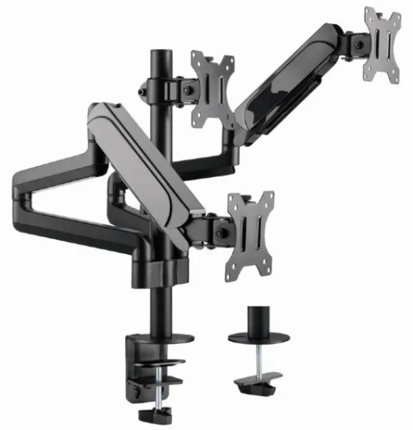 GEMBIRD MA-DA3-01 Podesivi stoni držač za monitor sa tri ruke, 17-27 ...