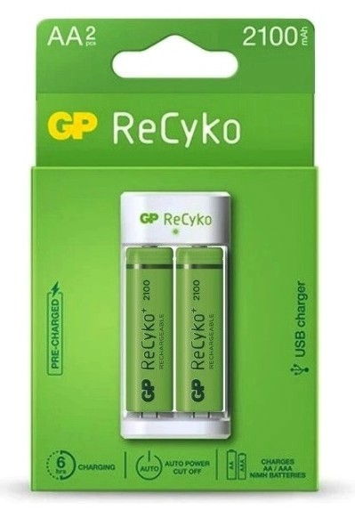 GP Punjač za baterije E211 210AAHC-2B2, USB | Online prodaja | Ananas