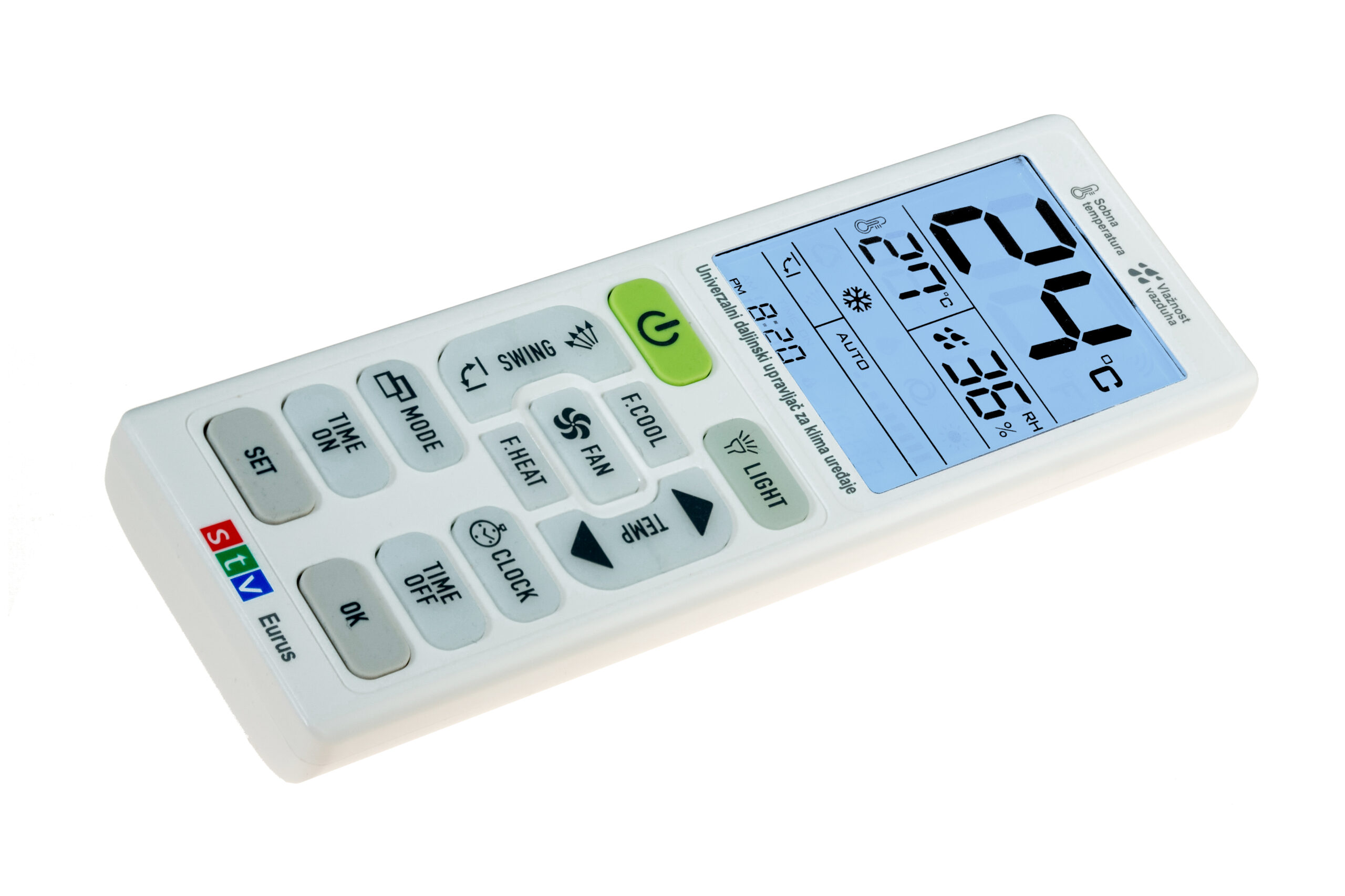 STV Eurus Daljinski za klimu, Beli | Online prodaja | Ananas
