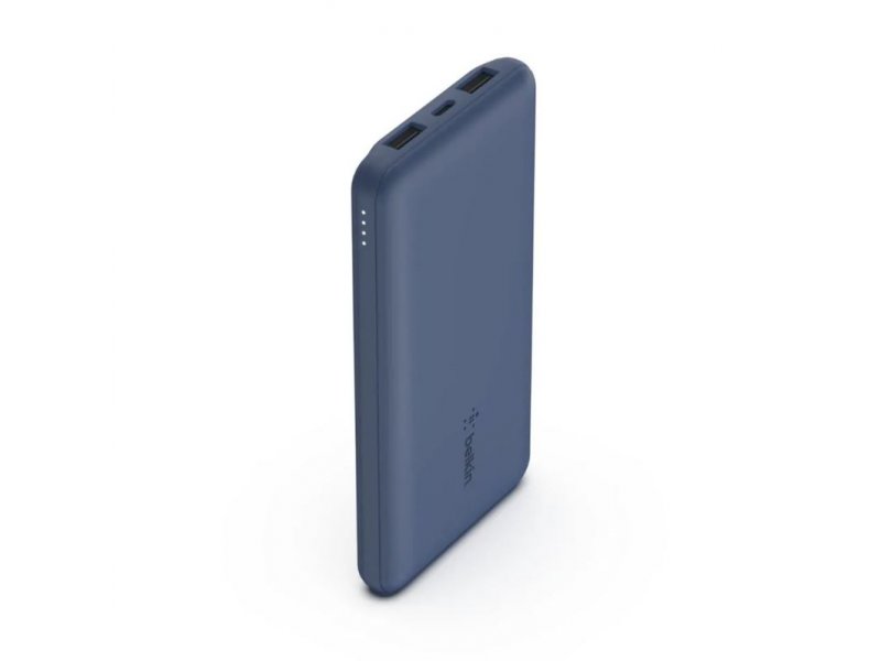 BELKIN Boost Charge Power Bank, 10000 mAh, USB-C, 15W, Dual USB-A/15cm, USB-A na C, Plavi ...