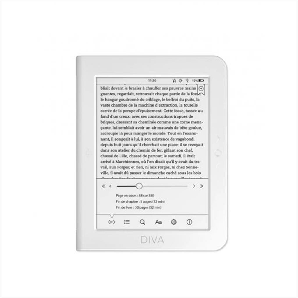BOOKEN Kindle Таблет Ebook Reader Diva Hd 6" 1440X1080,16Gb, E-Ink ...