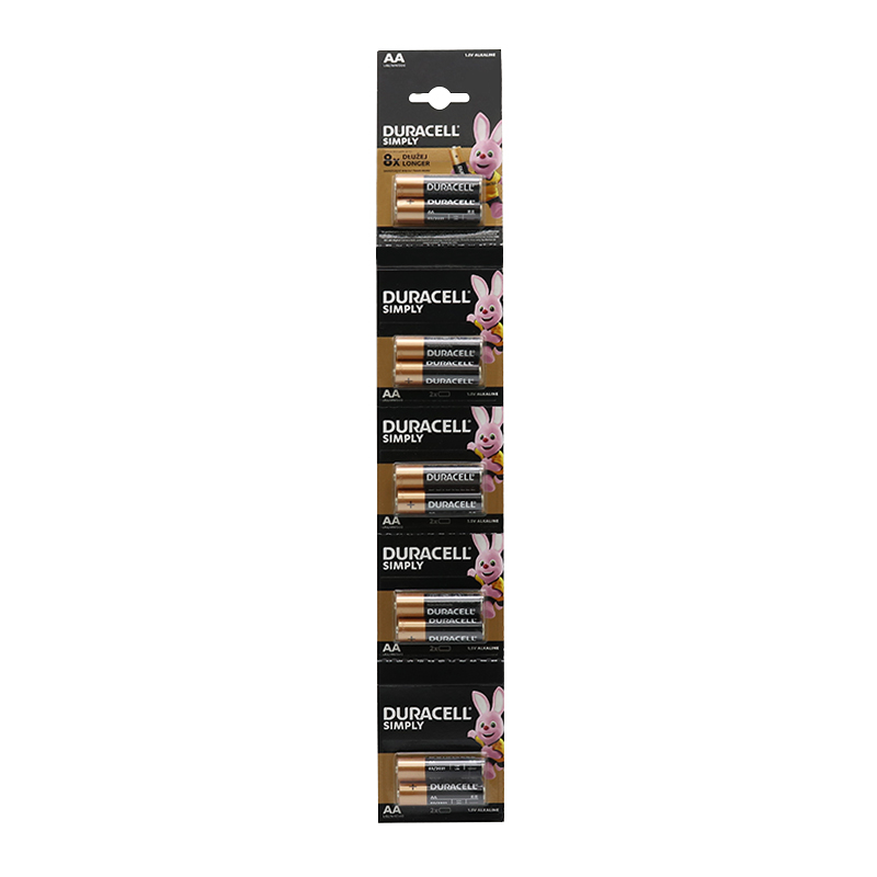 Duracell Baterije, Alkalne, 1.5V AA LR6, 10 komada | Online prodaja ...