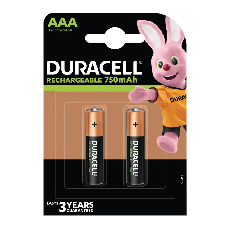 Duracell punjive baterije AAA 750 mAh | Online prodaja | Ananas