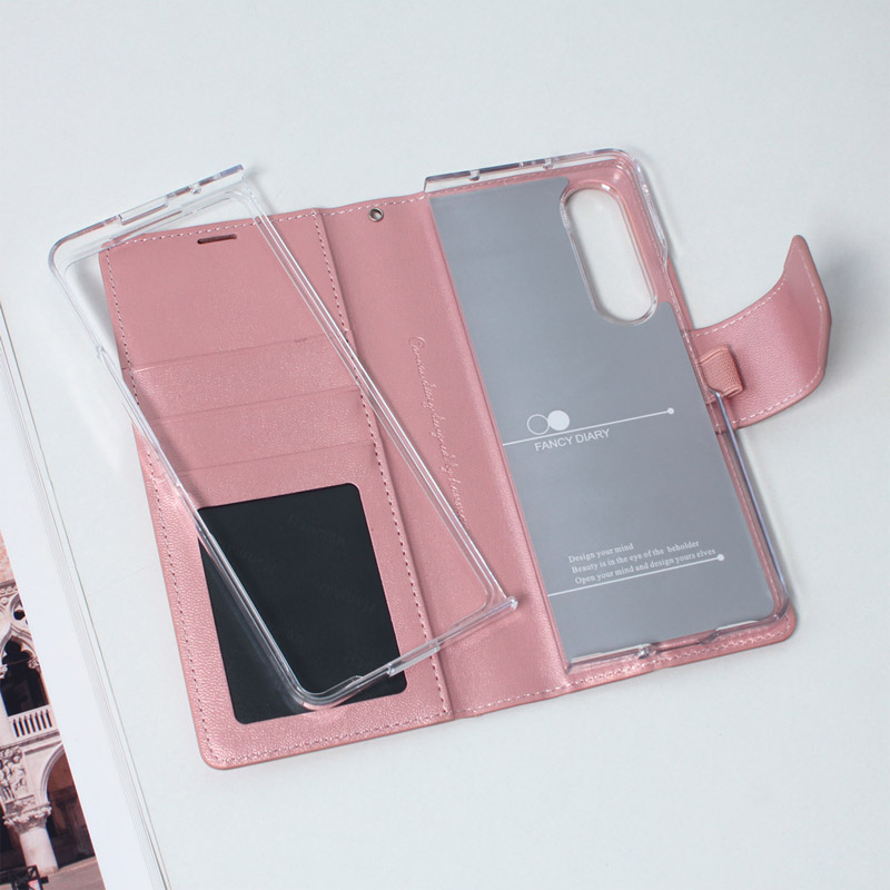 HANMAN Maska za telefon na preklop Mill za Samsung Galaxy Z Fold 4 roze ...