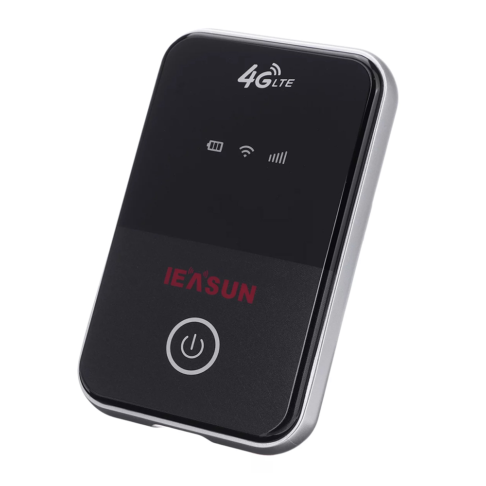 IEASUN WiFi ruter 4G SIM, Prenosni, Crni | Online prodaja | Ananas