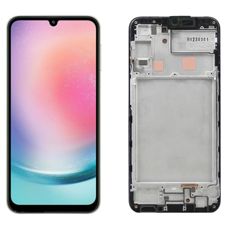 LCD za A24/SM- A245F + Touch Screen WITH FRAME crni OLED | Online ...