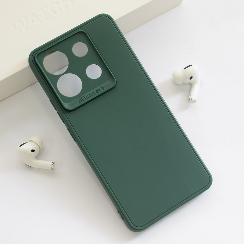 Maska 3D Camera za Xiaomi Redmi Note 13 Pro 5G (EU) tamno, Zelena ...