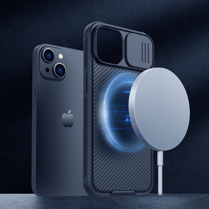 NILLKIN Maska za telefon CamShield Pro Magnetic za iPhone 15 crna ...