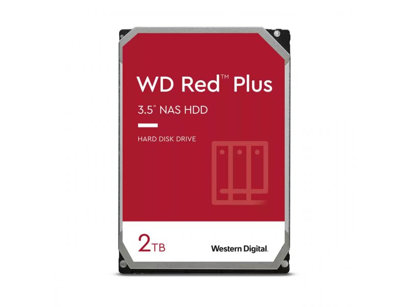 WESTERN DIGITAL WD20EFPX Hard disk, 2TB, 3.5'', SATA, 5400rpm, NAS ...