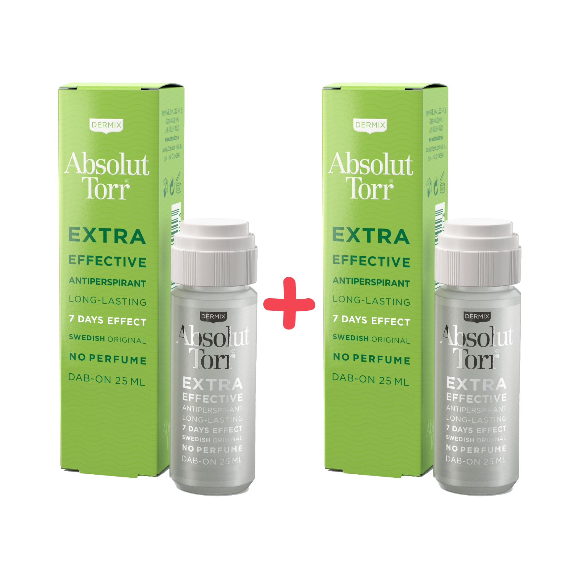 Dermix 2 X Absolut Torr Eфикасен Aнтиперспирант со Долготраен 7 Дневен ...