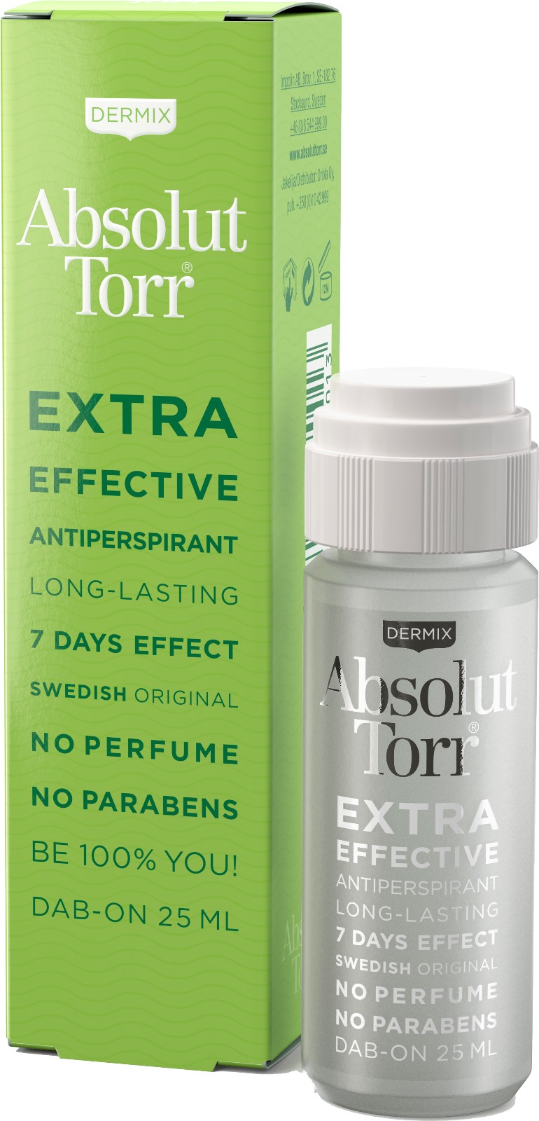 DERMIX Absolut Torr Eфикасен Aнтиперспирант со Долготраен 7 Дневен ...