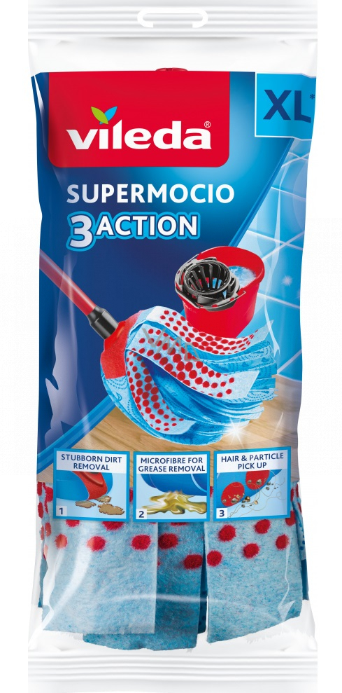 VILEDA Резервна крпа за чистење Super Mocio сина | Најголема онлајн ...