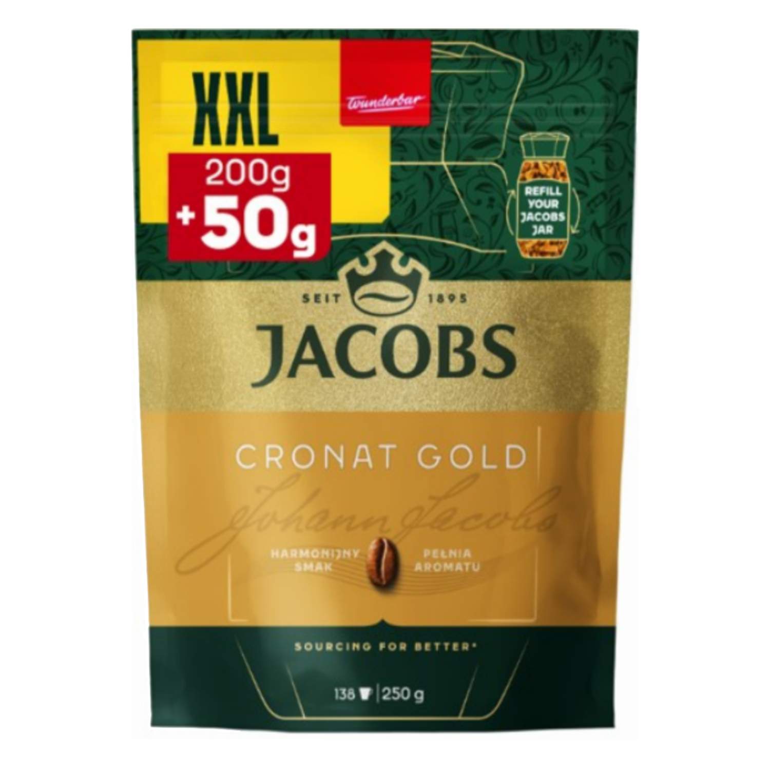 Jacobs Cronat Gold Instant kafa, 250g + 50g gratis | Online prodaja ...