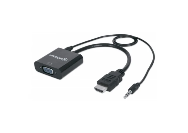 MANHATTAN Adapter 151559 HDMI/M - VGA/F + Audio | Online prodaja | Ananas
