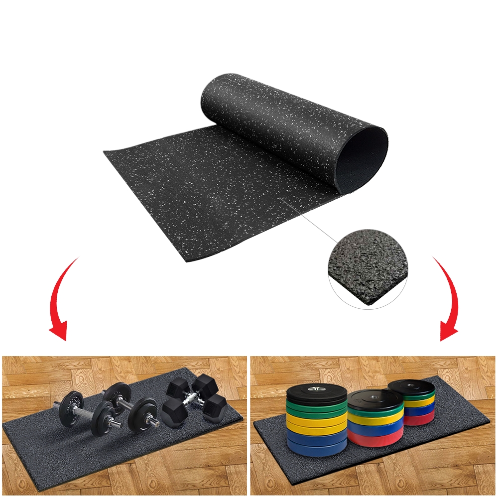 IRON SPORT Podloga od reciklirane gume 50x120 cm crna | Online prodaja ...