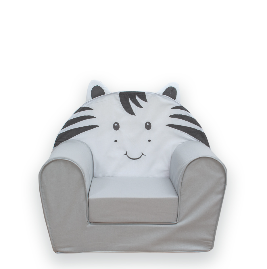 FIM BABY Bebi fotelja Animal crno-bela | Online prodaja | Ananas