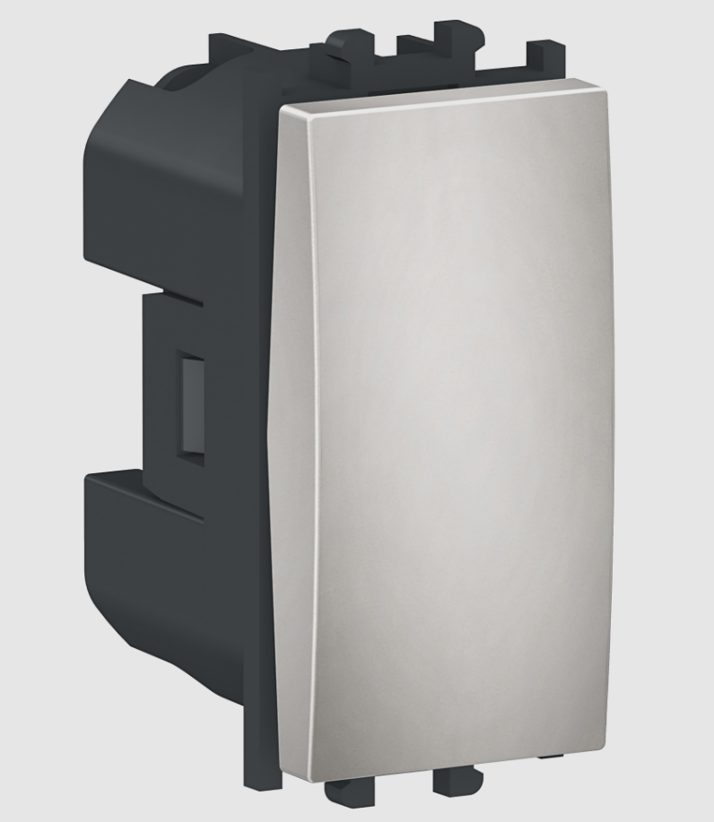 SCHNEIDER ELECTRIC Easy Styl prekidač 1P naizmenični, 1 modul srebrni ...