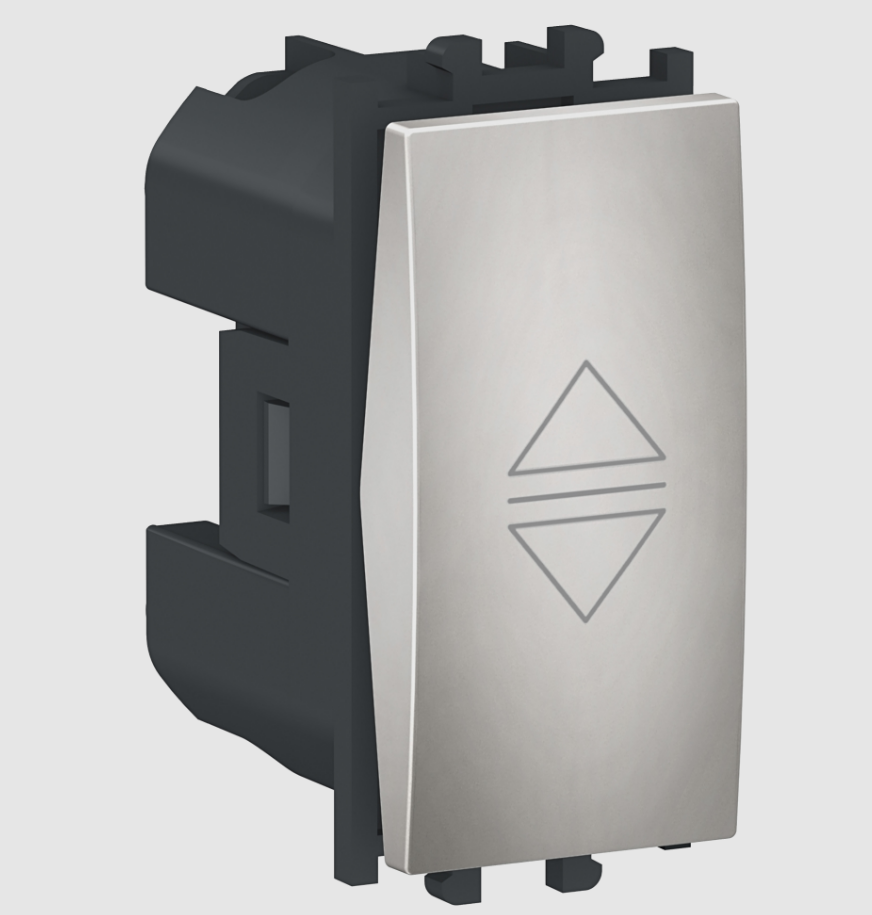 SCHNEIDER ELECTRIC Easy Styl prekidač, za roletne, 1 modul srebrni ...