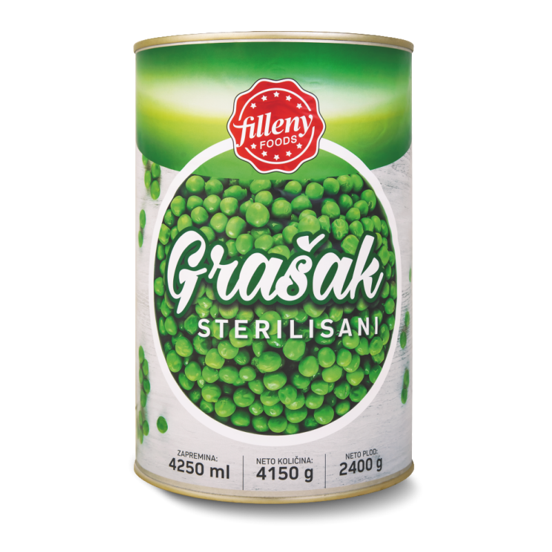 FILLENY FOODS Grasak, 4.1kg | Online prodaja | Ananas
